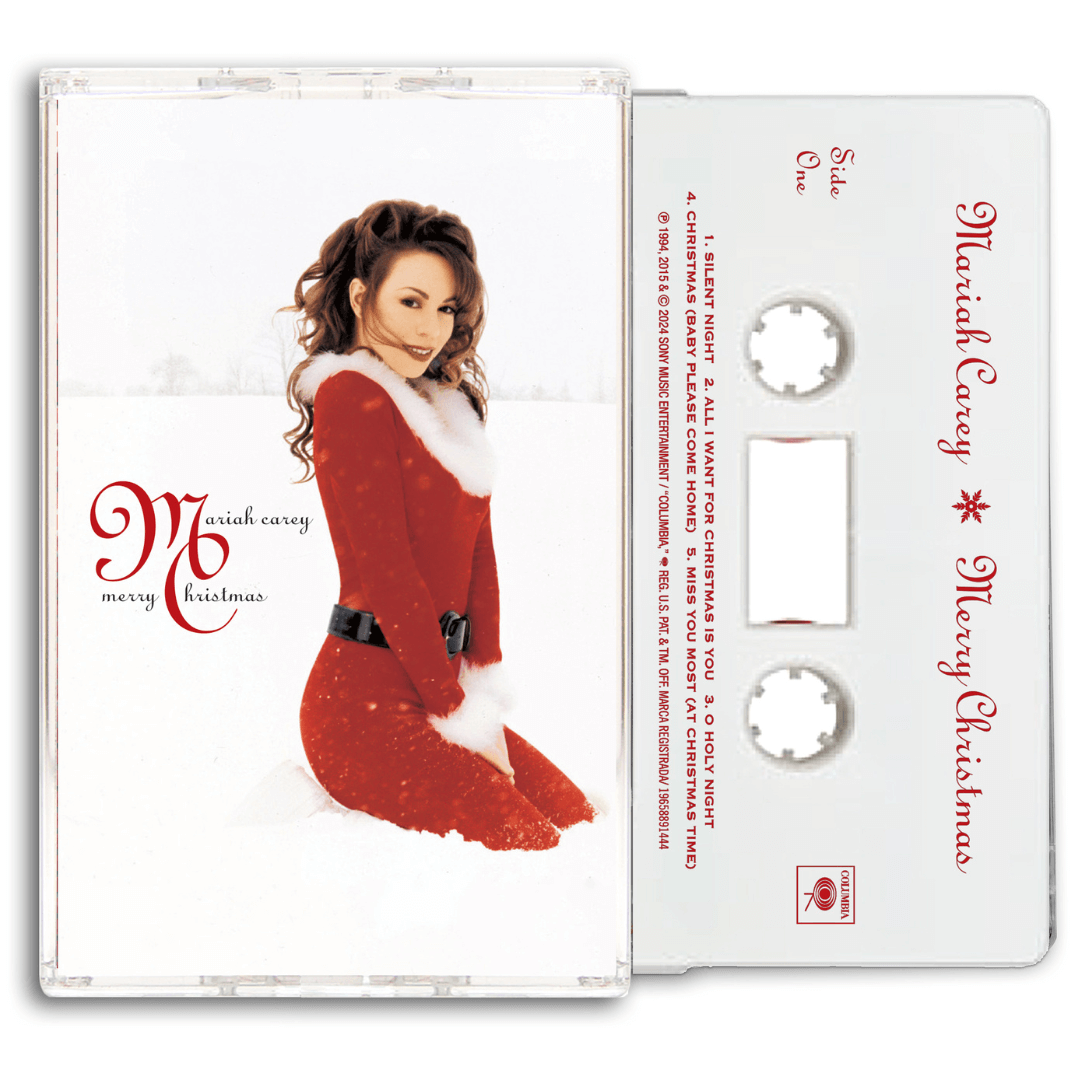 Merry Christmas (30th Anniversary) Cassette Christmas, Mariah Carey ...